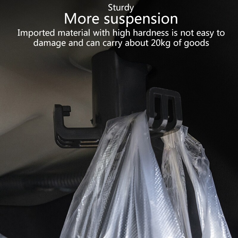 Trunk Hook Car Pendant Trunk Grocery Bag Hook Hanger Buckle for Model 3 ...
