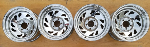 Vintage Directional WHEELS 15" RIMS 15 x 8 WHEELS Ford Dodge 5 on 4.5 ...