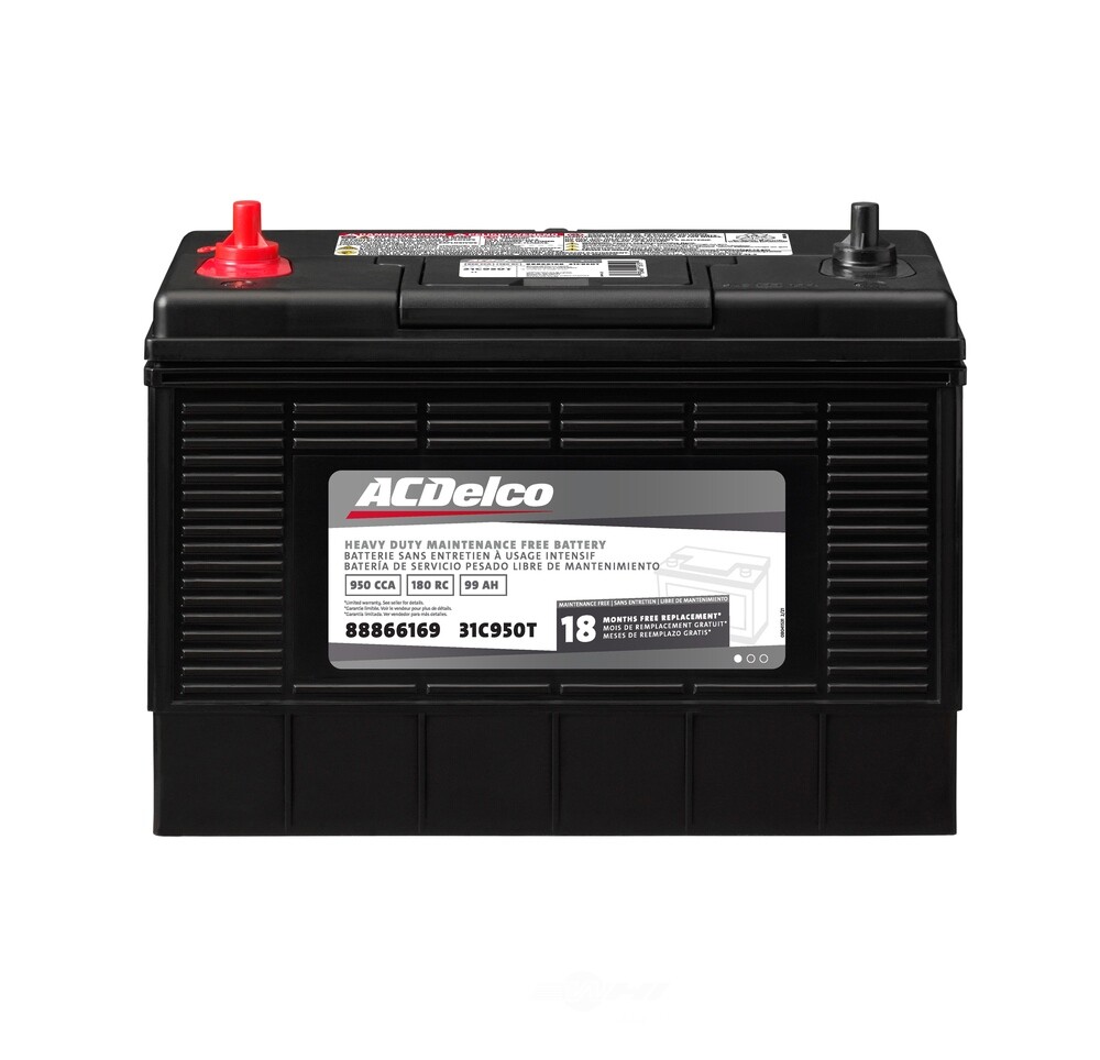 Vehicle Battery-18 Month Warranty Heavy Duty ACDelco 31C950T for sale ...