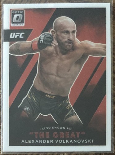 2022 PANINI DONRUSS OPTIC UFC AKA ALEXANDER VOLKANOVSKI THE GREAT ...