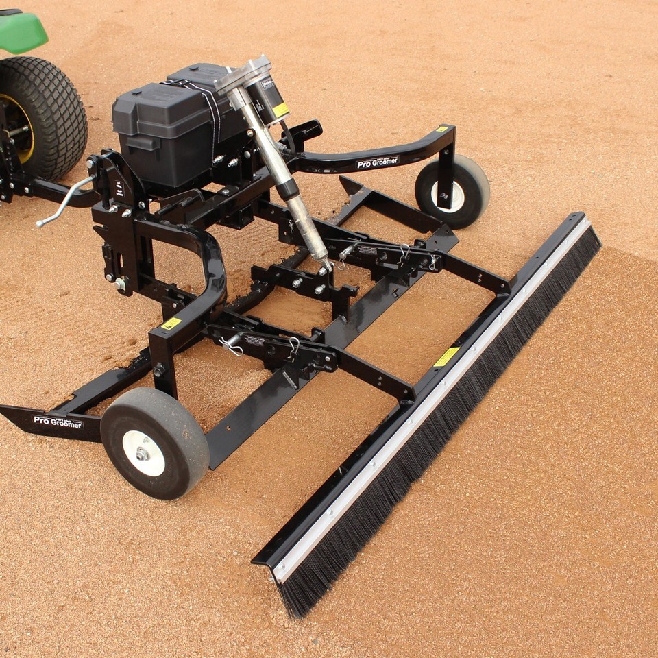 Pro Infield Groomer PR72 Electric Lift Tongue Towed. Baseball Infield ...