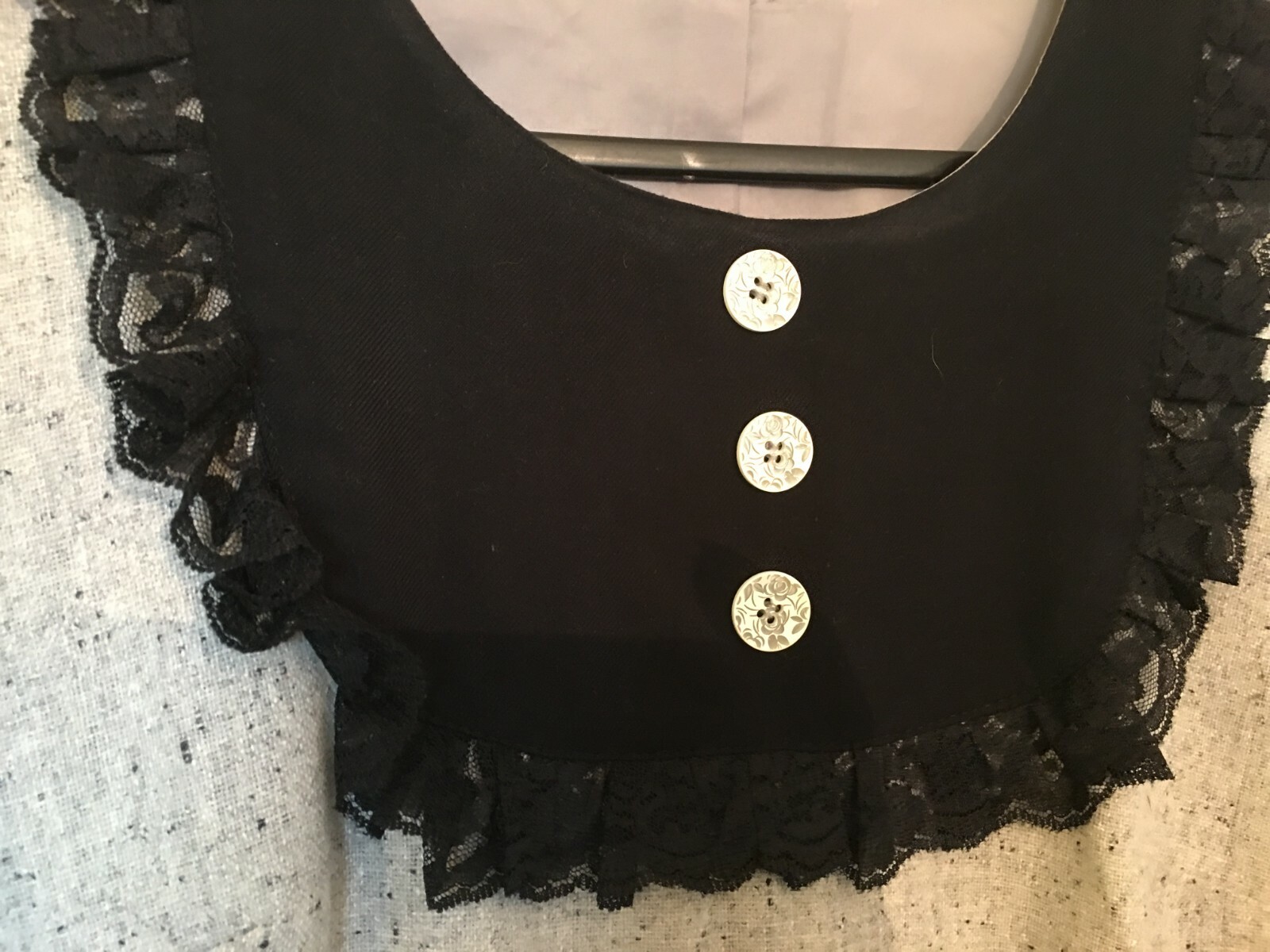 Etsy Unique Dress S XS embroidered emo boho vintage wool punk ...