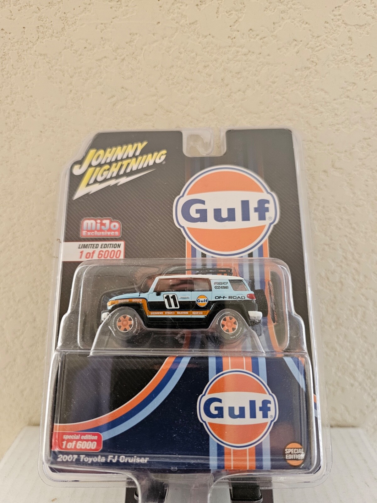 Johnny Lightning White Lightning 2007 Toyota FJ Cruiser Gulf Off Road ...