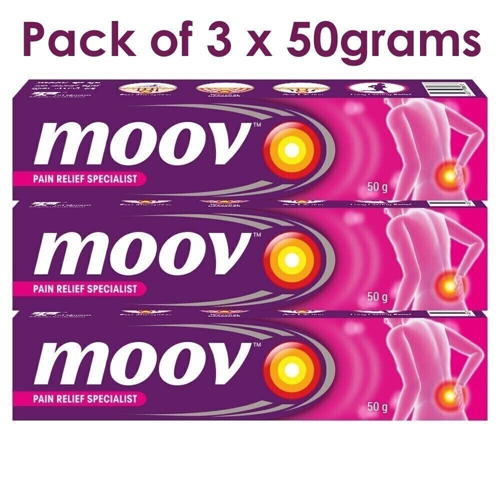 Moov Fast Pain Relief Cream With Nilgiri Oil 50g Ayurvedic Ointment ...