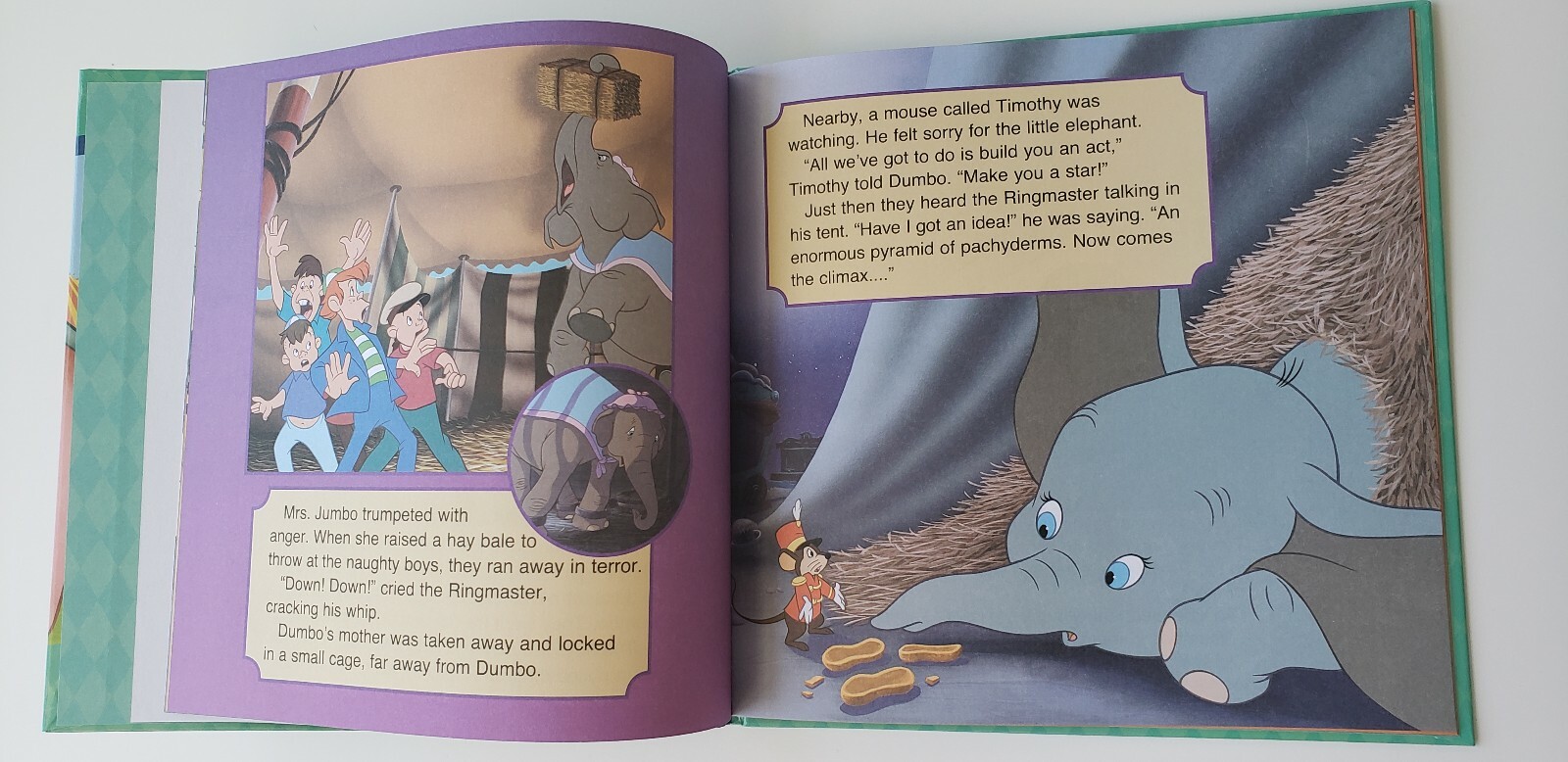 Dumbo Book Disney by Bendon Hardcover Children's Picture Book Storybook ...