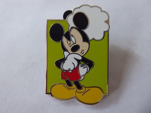 Disney Trading Pins Mickey Mouse Expressions Thinking | eBay