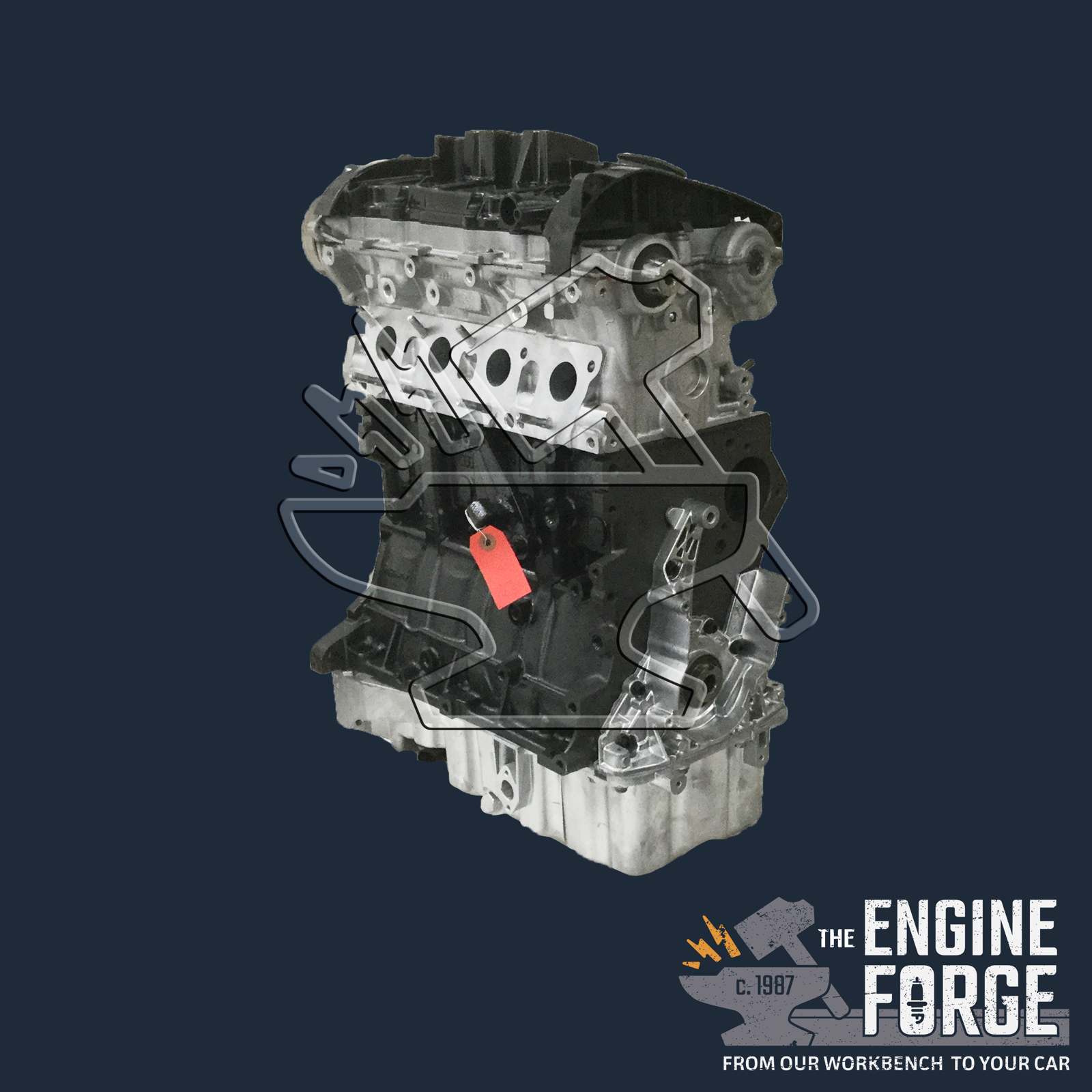 Audi VW 2.0L Turbo Vin F 5th CAEB Remanufactured Engine A4 A5 A6 Q5 ...