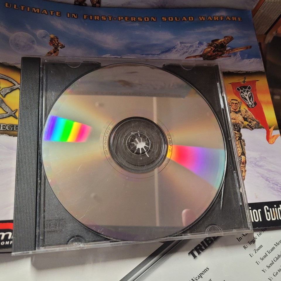 Starsiege TRIBES PC 1998 Big Box + Sierra TRIBES 2 PC BB both appear ...