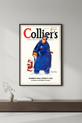 Collier's Magazine (1938) Cover Poster - 🇺🇸 Vintage Wall Art - 24x36 ...
