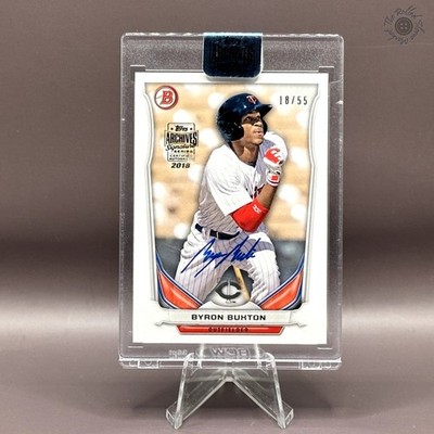 2018 Topps Archives Signature Series Byron Buxton Autograph /55 2014 ...