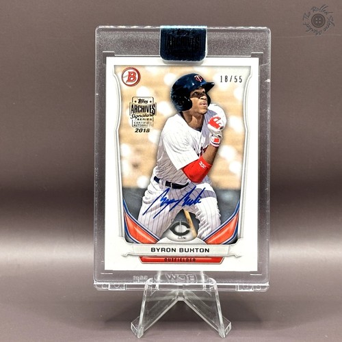 2018 Topps Archives Signature Series Byron Buxton Autograph /55 2014 ...
