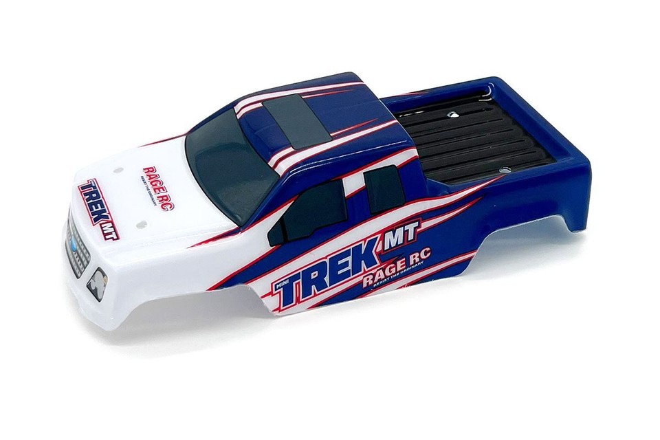 Rage R/C - Printed Body (Blue); Mini Trek MT | eBay