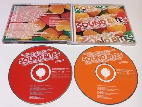 RARE - SOUND BITES 2005 SUMMER SAMPLER 2 CD VIRGIN RECORDS FILM & TV ...