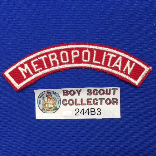 Boy Scout RWS Half Community Strip Metropolitan Patch Bay-Lakes Council ...