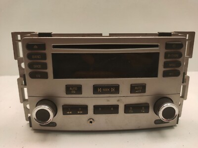 05-06 Chevy Cobalt Radio Audio Equipment AM-FM-Stereo-CD OEM 15272190 ...