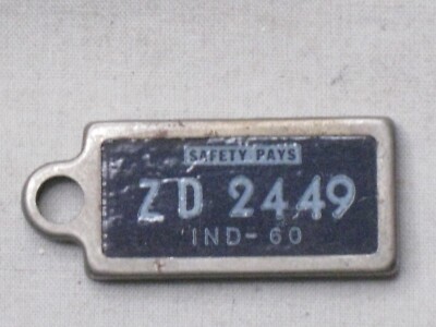 vintage Disabled American Veterans Postage SAFETY PAYS ' license key ...