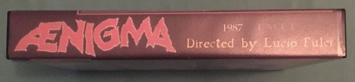 Lucio Fulci Aenigma Uncut RARE VHS Clamshell | eBay
