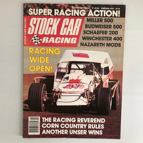 Stock Car Racing Magazine February 1984 Newsstand Edition | eBay