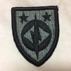 Military Patch Badge Army Computer Systems Command ACU Hook Loop Back ...