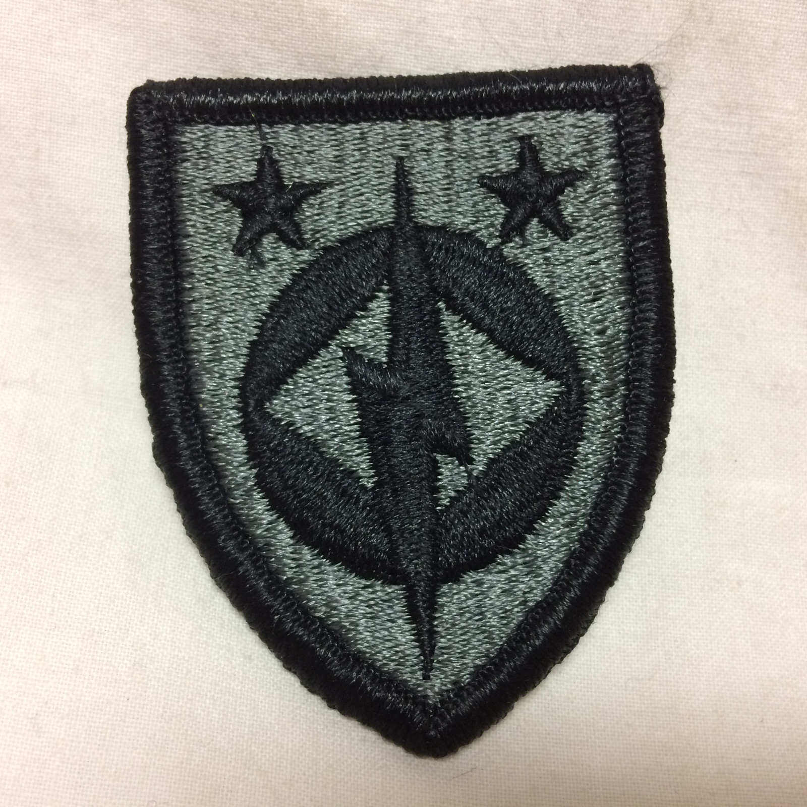 Military Patch Badge Army Computer Systems Command ACU Hook Loop Back ...