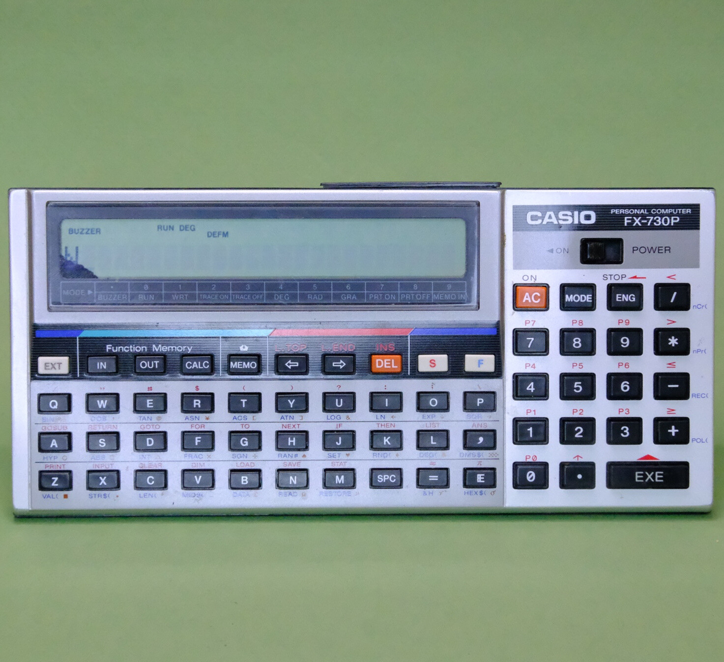 Casio FX 730P Personal Computer Boxed Excellent Condition Bleed On ...