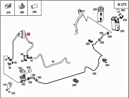 Genuine MERCEDES X204 GLK-CLASS X204 Dashpot 2044700616 | eBay