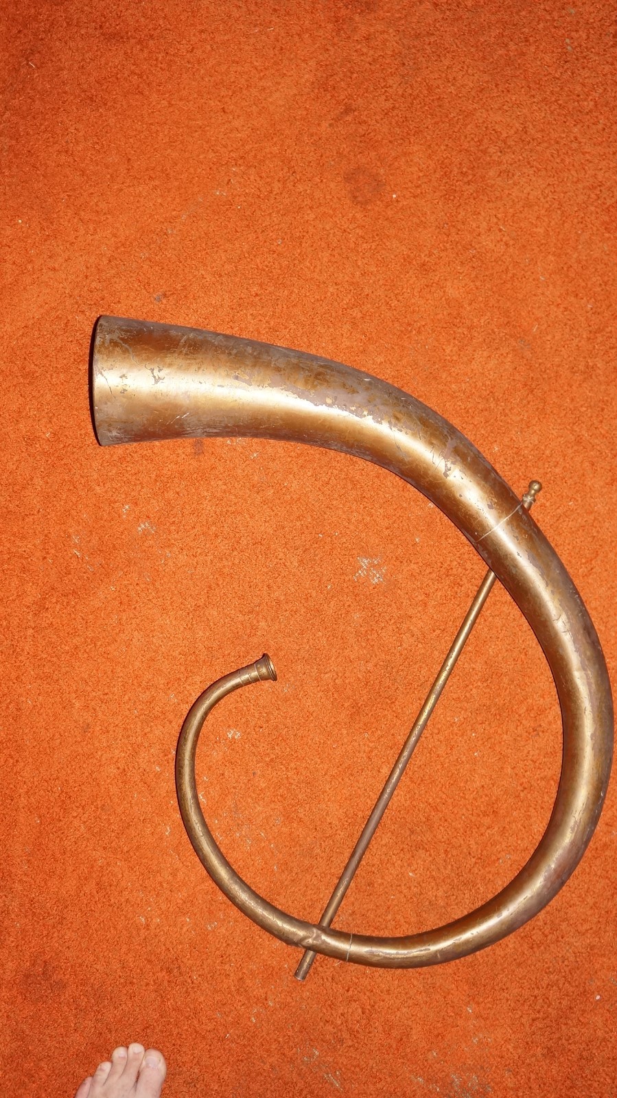 Roman Cornu Horn Trumpet Quo Vadis Ben Hur Julius Caesar movie prop MGM ...