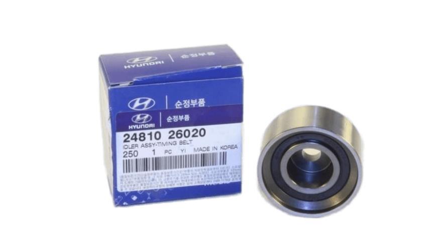 GENUINE 2481026020 Timing Belt Idler Bearing for Hyundai Elantra 2000 ...