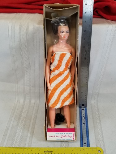 Remco Lisa Littlechap Doll with Stand, 1960s | eBay