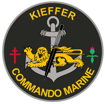 STICKER COMMANDO KIEFFER MARINE NATIONALE FORCES SPECIALES BLASON ARMEE ...