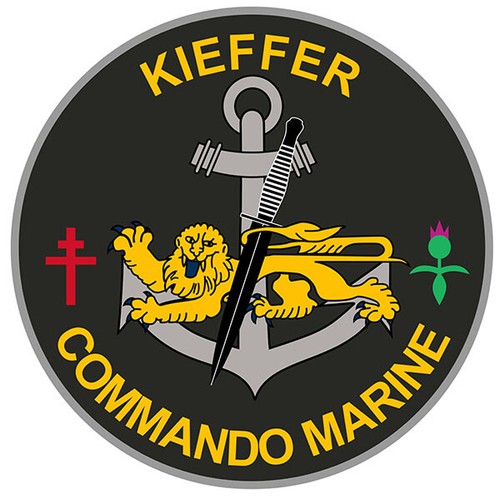 STICKER COMMANDO KIEFFER MARINE NATIONALE FORCES SPECIALES BLASON ARMEE ...
