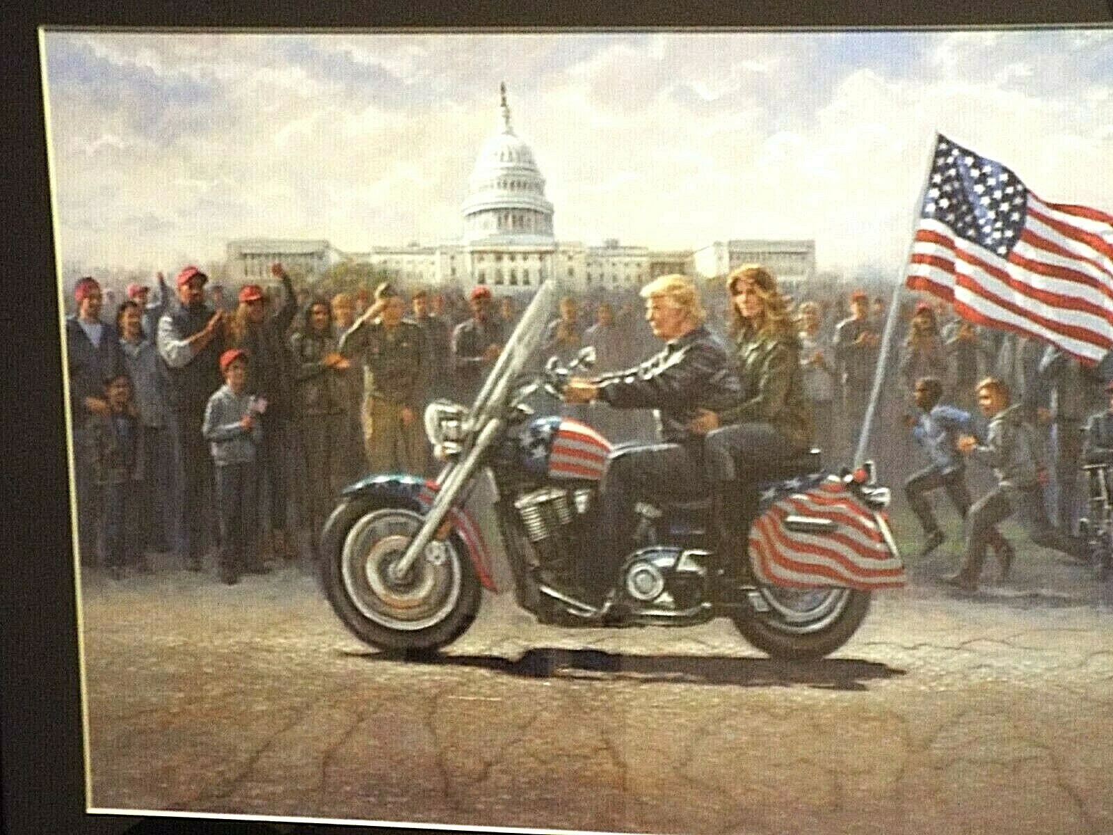 MAGA RIDE, BY JON MCNAUGHTON, TRUMP , MOTORCYCLE | eBay