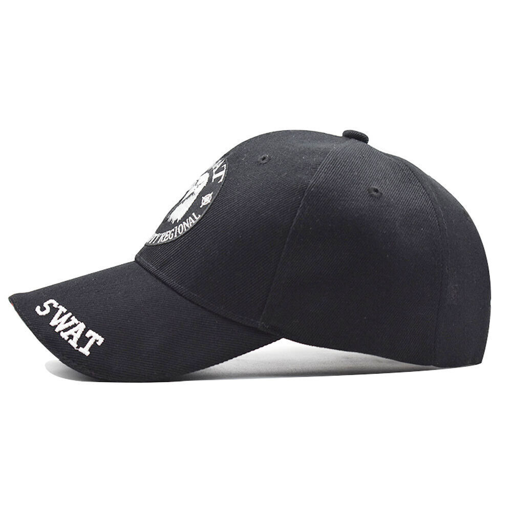 Mens SWAT Eagle Embroidery Tactical Baseball Caps Snapback Dad Hat ...