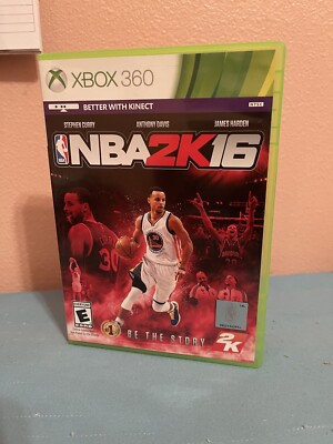 XBOX 360 - NBA2K16 Steph Curry. No manual | eBay