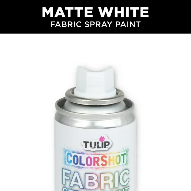 Tulip Color Shot Instant Fabric Spray Paint, 3 oz Black, Select Your ...