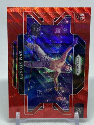 2022 Panini Prizm WWE Prizms Ruby Wave #50 Sam Stoker | eBay