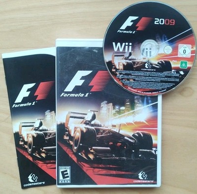 F1 Formula 1 2009 (Codemasters, Nintendo Wii, 2009) PAL EUR Version ...