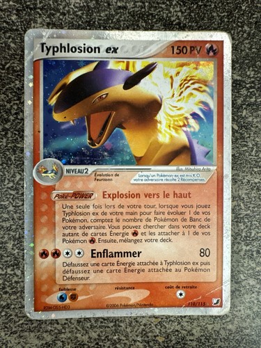 TYPHLOSION EX - POKÉMON 110/115 EX FORCES CACHÉES FR | eBay