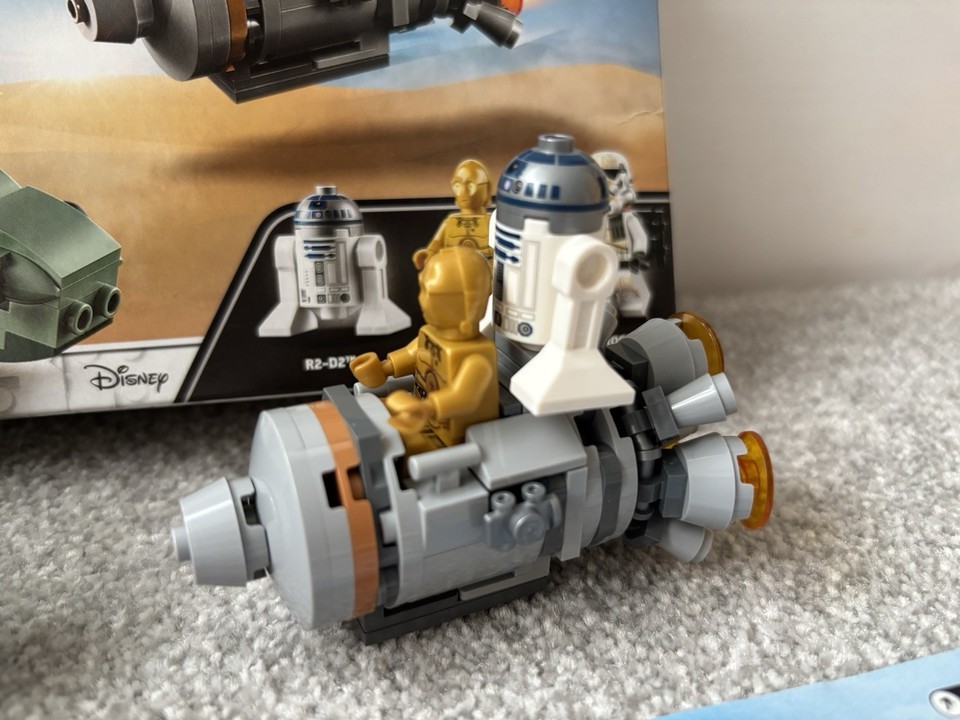 LEGO Star Wars 75228 Escape Pod v Dewback Microfighter 100% Complete ...