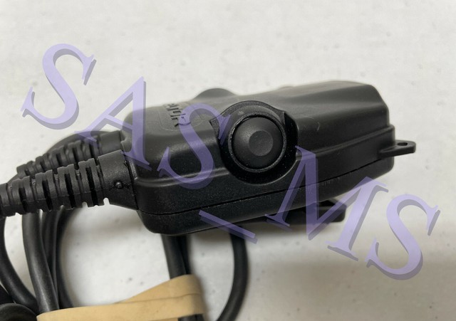 3m Peltor FL5701 Push-to-talk Adaptor Dual PTT Split 6 Pin *read* for ...