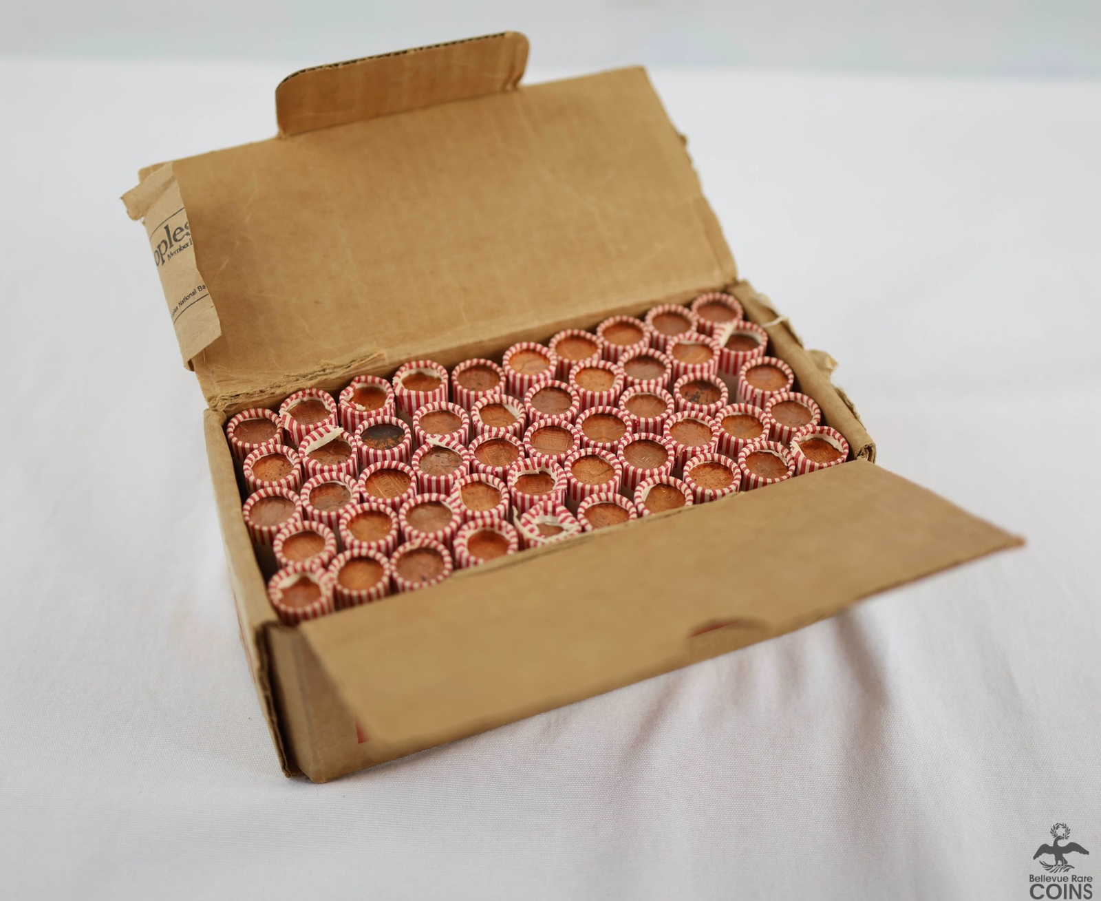 Lot of 50 Rolls: 1983 D US Original Bank Wrap UNC Lincoln Memorial ...