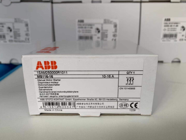 ABB MS116 Series (MS116-0.16...32) Circuit Breaker For Motor Protection ...