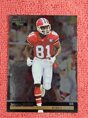 1995 Pro Line Silver 🏈 Football Card #223 Terance Mathis WR Atlanta ...