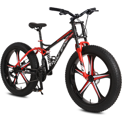 Bicycle 26 Inch 24 Speed Fat Bikes Mountain Bike Road MTB Man Double ...
