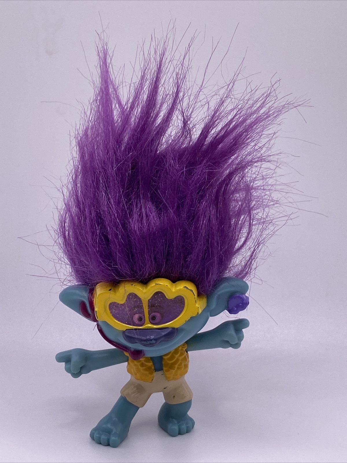 Trolls World Tour Party Branch #3 McDonald's Happy Meal Toy Figure ...
