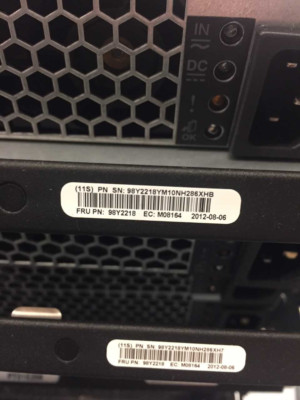 98Y2218 IBM Power Supply 800W for V3500 V3700 V5000 EXP2512/2524 | eBay