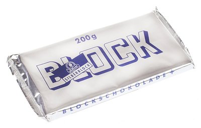 BLOCK Confectionery Chocolate Bar for Cooking & Baking Deserts 200g 7 ...