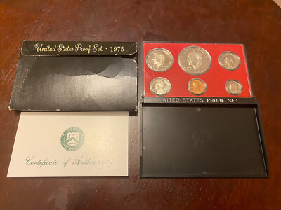 1975 S Proof Set Original Box 6 Coins US Mint | eBay