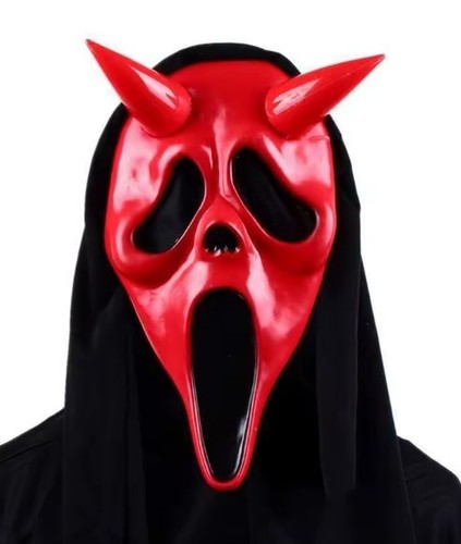 Scream Ghostface Mask (Red Color) | eBay