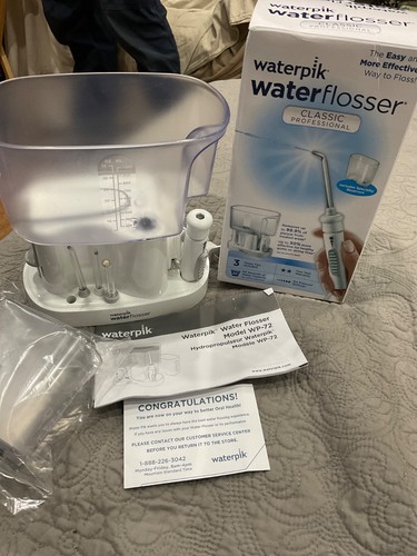 waterpik classic professional water flosser open box | eBay